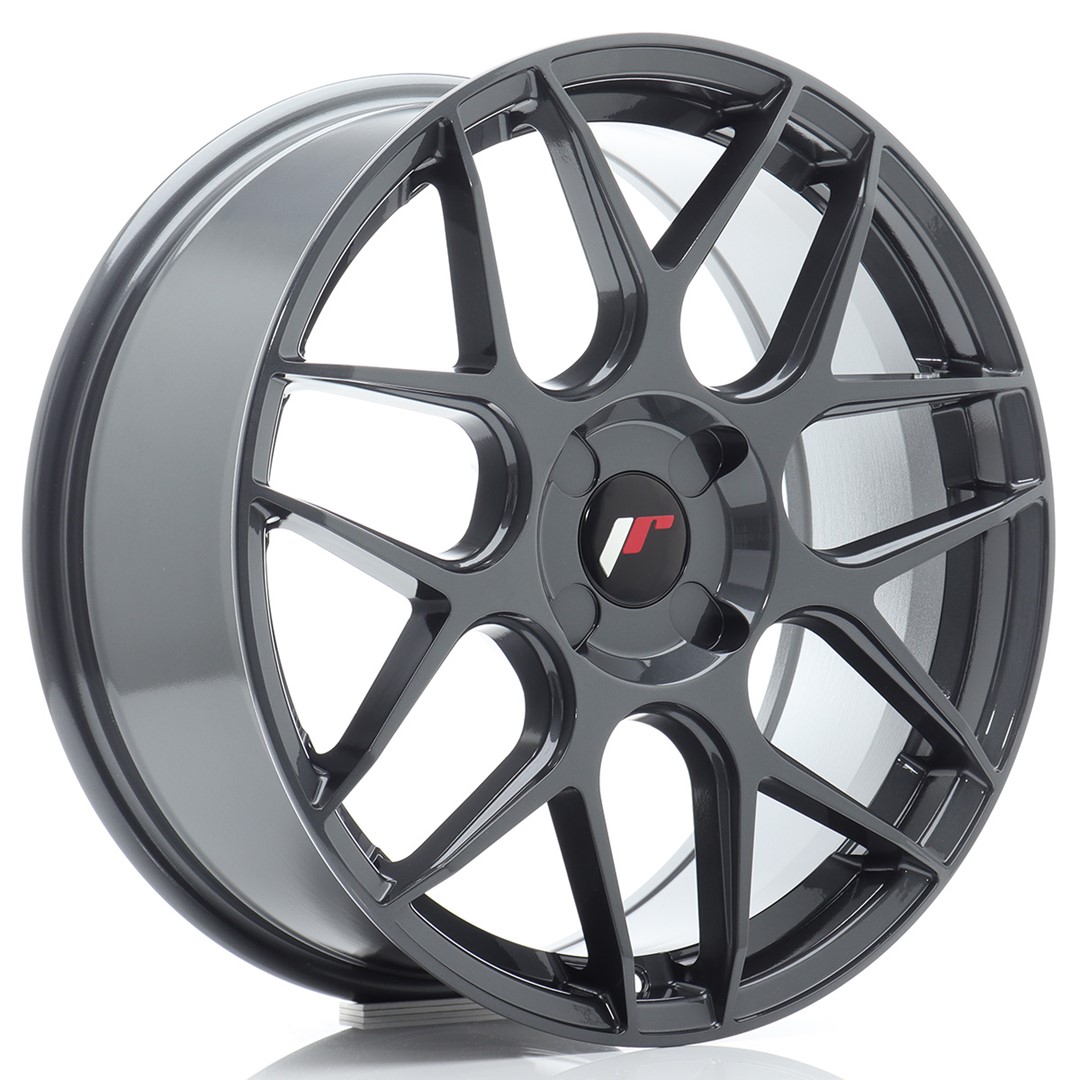 JR Wheels JR18 18x7,5 ET20-40 4H BLANK Hyper Gray Alloy Wheel ...